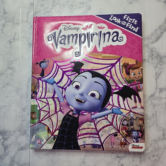 Disney | Other | Disney Vampirina First Look And Find Book | Poshmark